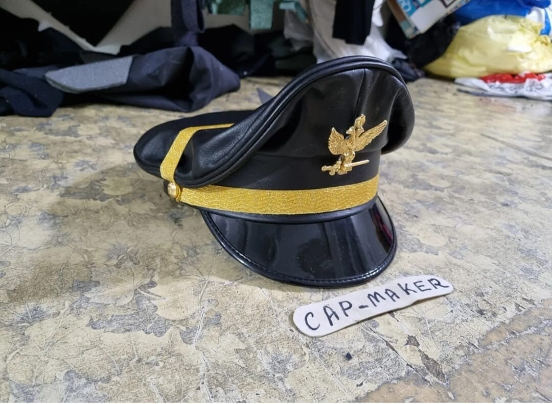 Genuine Leather Muir Army Caps in Two Different Styles - Etsy