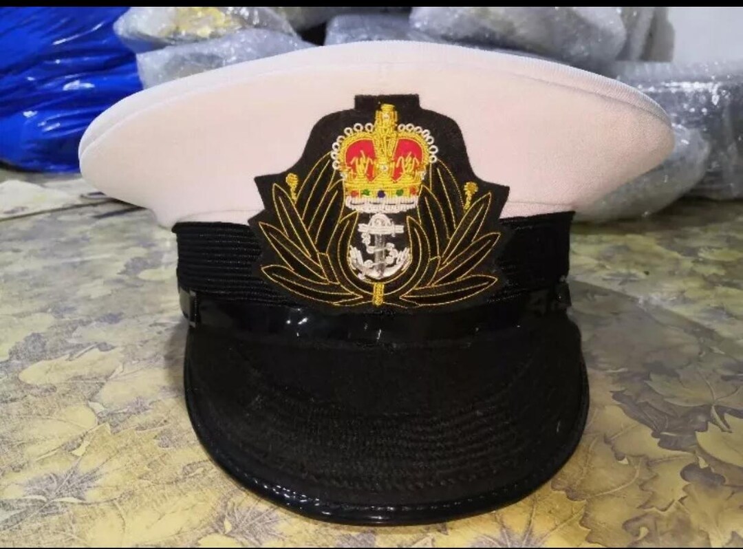 Pre 1974 British Royal Navy Chaplain's Visor Cap All Sizes Available - Etsy