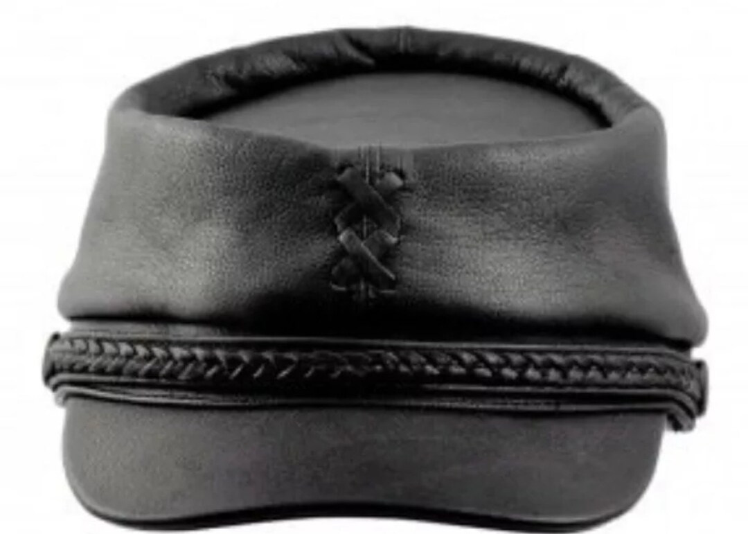 American Civil War Kepi Leather Cap, Extraordinary Craftsmanship. All ...