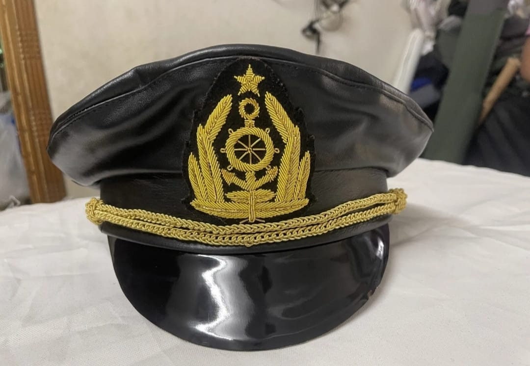 Replica Elegant Sailor Captain Skipper Yacht Cap in Genuine Leather - Etsy