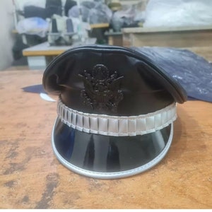 Finest Real Leather Bikers Muir Caps in 9 Different Style All Size ...