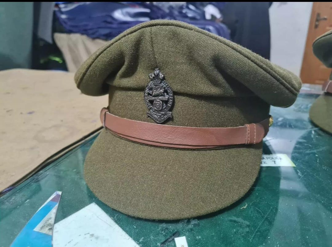 WW11 British Officer Peaked Visor Cap- All Sizes Available - Etsy