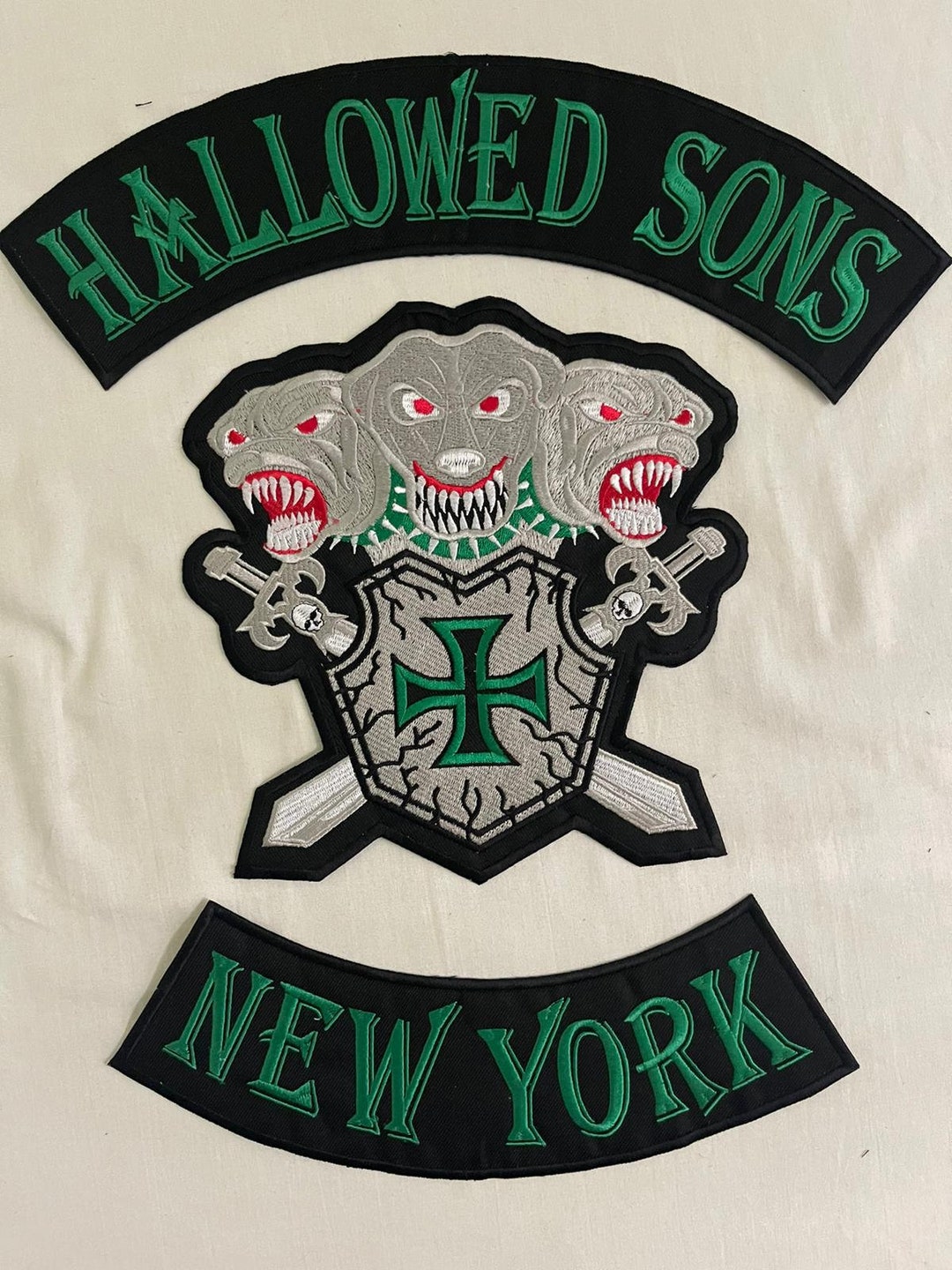 Hollowed Sons New York Reapers of Wars Worldwide Embroidery Patches Set ...