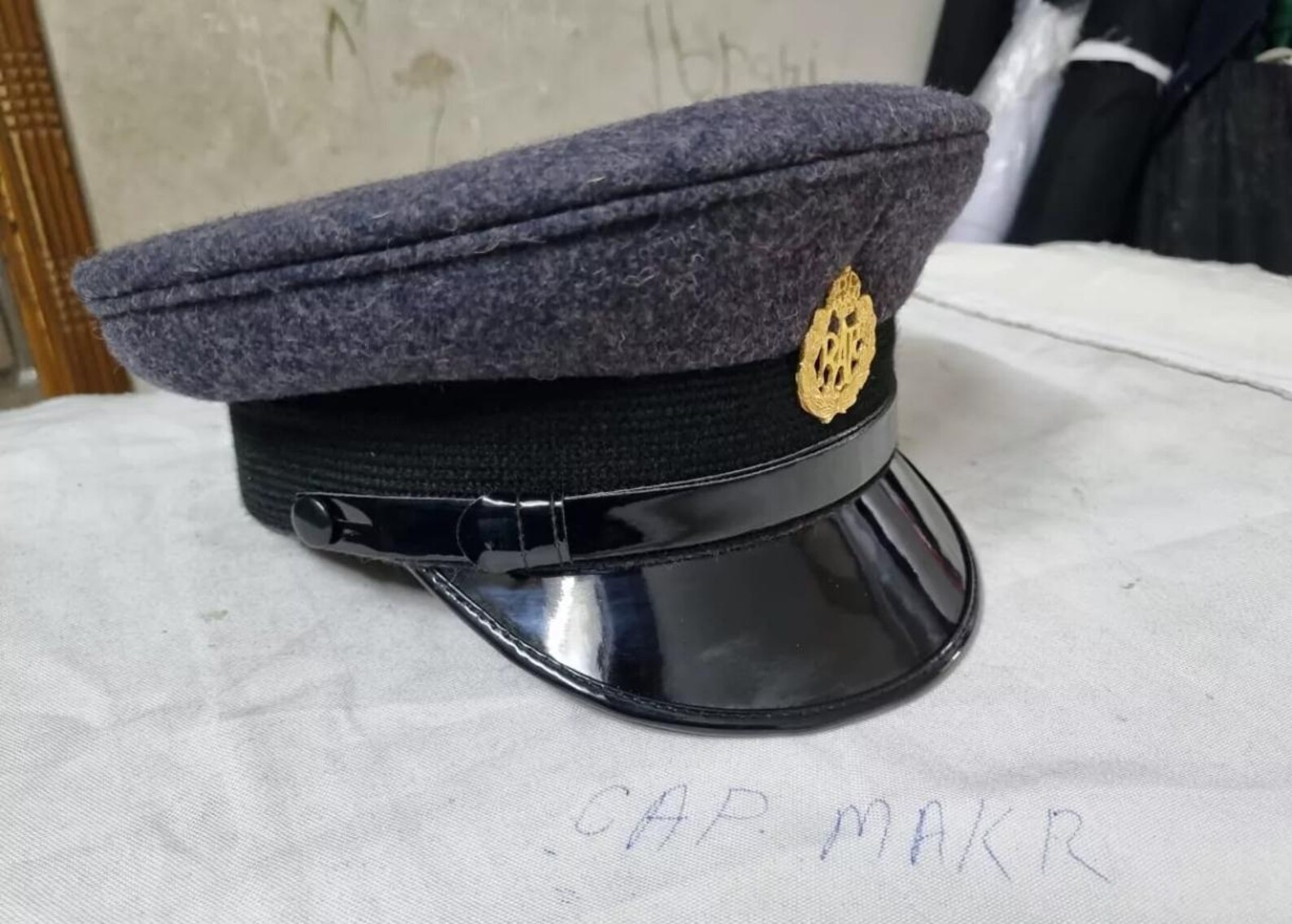 WW2 RAF / Rcaf / RNZAF / RAF Officers Peak Cap All Sizes Available - Etsy