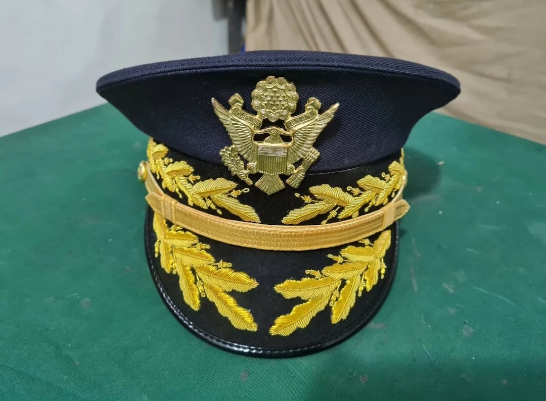 U.S. Army General Officer Hat All Sizes Available - Etsy