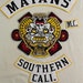 Mayans Southerncali Mc Embroidery Patches Set of 4pcs Iron On - Etsy