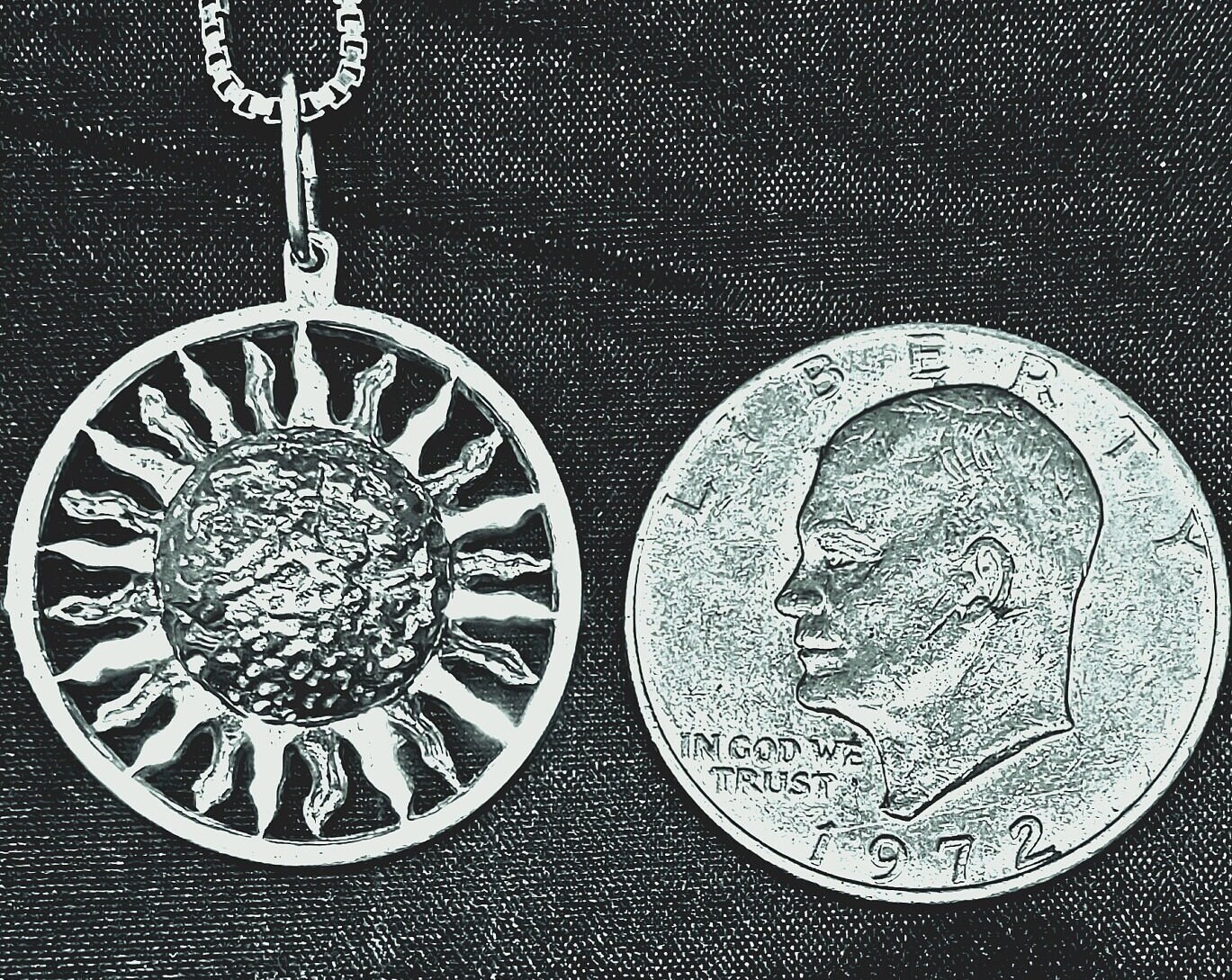Commemorative 2024 Total Solar Eclipse Pendant - Etsy