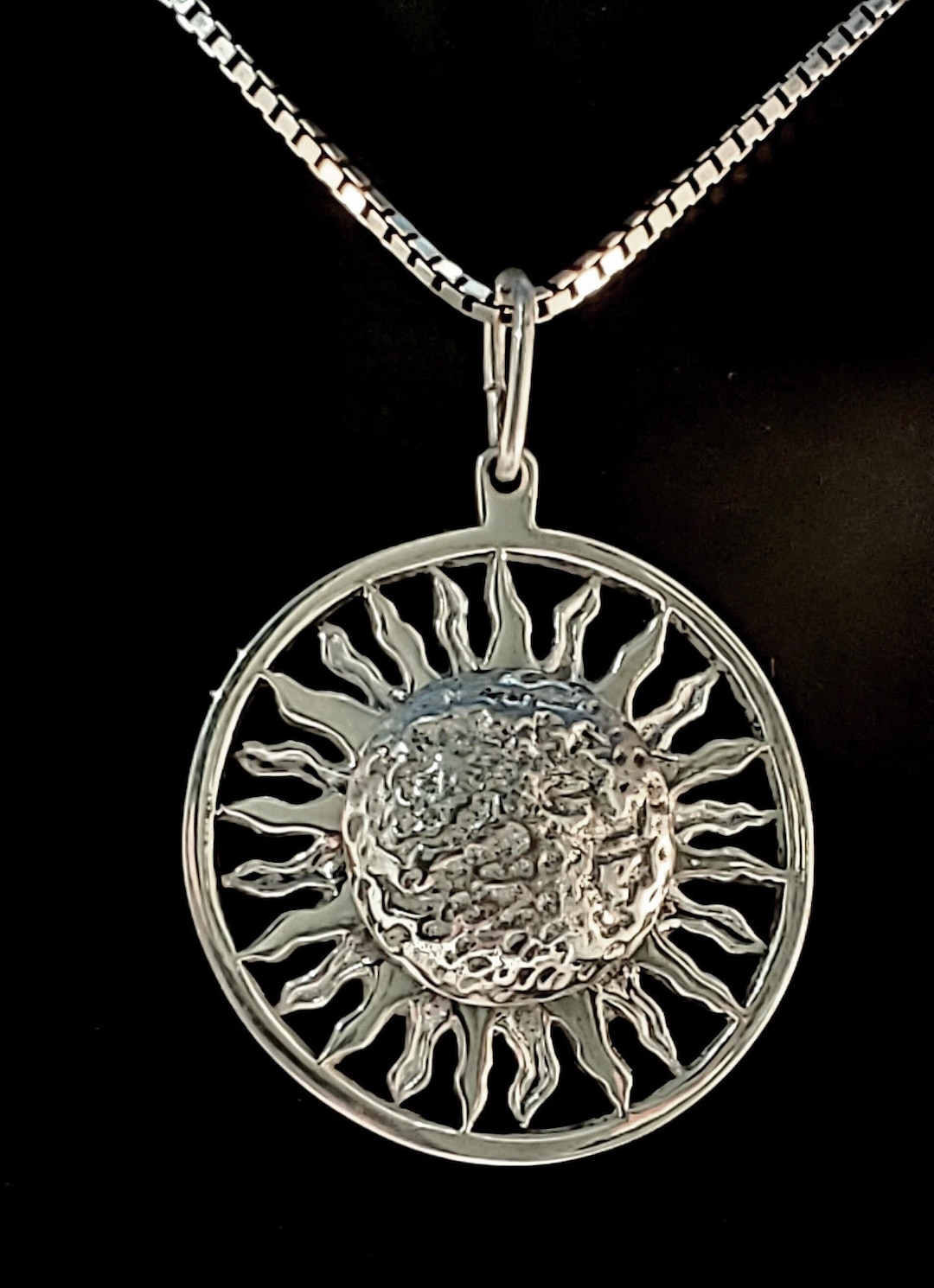 Commemorative 2024 Total Solar Eclipse Pendant - Etsy