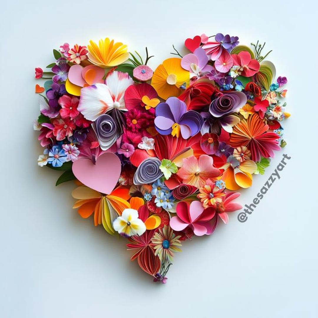 Healing Hearts Digital Art | SDG 3 Health & Well-being Print | AI Wall ...