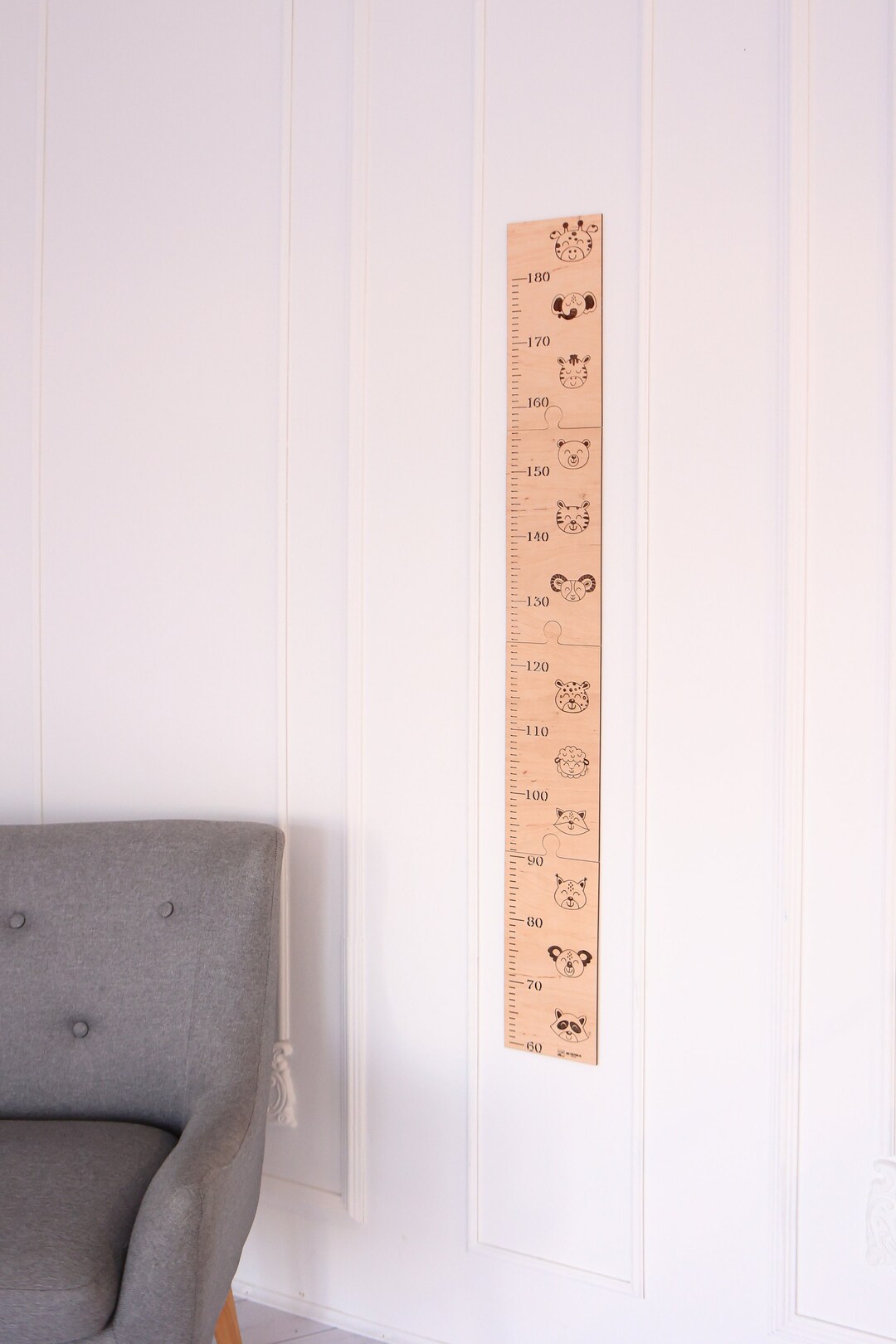 Wooden Growth Chart, Height Chart for Kids, Nursery Decor, Growth Chart ...