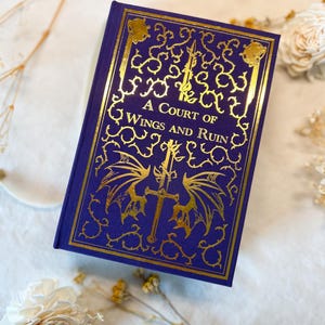 ACOTAR FULL SET (single Color) Rebound Hardcover L Handmade Special ...