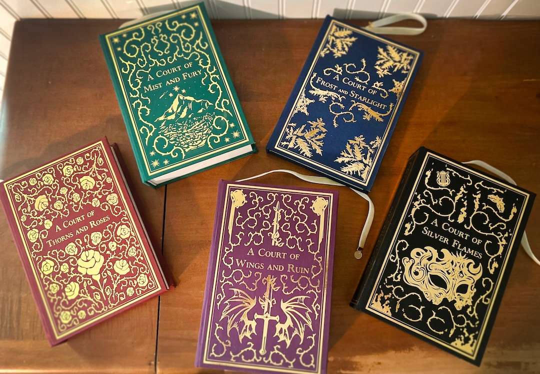 ACOTAR FULL SET- Multi Colored! Rebound Books 1-5 - Etsy
