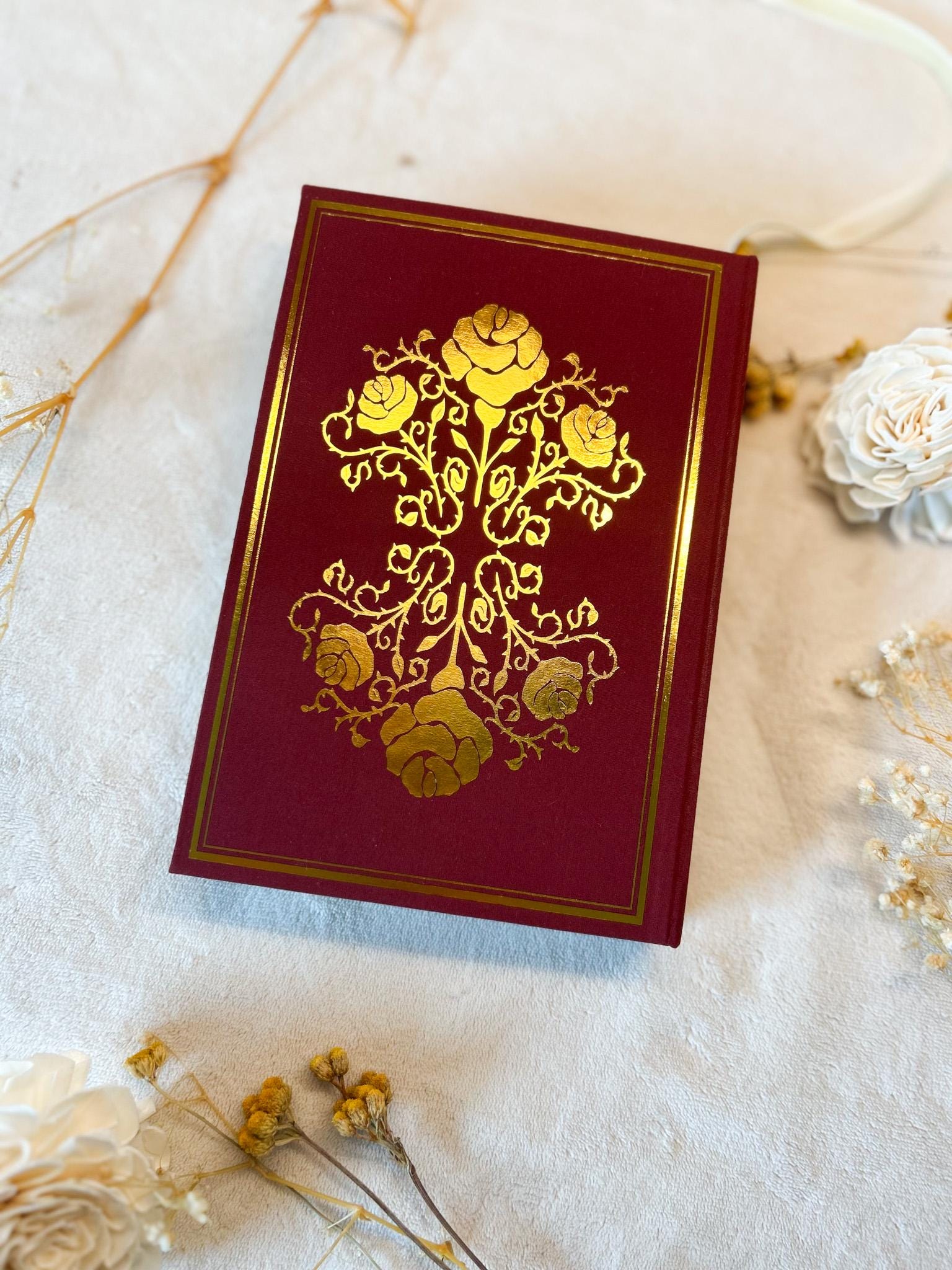 A Court of Thorns and Roses (ACOTAR) Rebound Hardcover L Handmade ...
