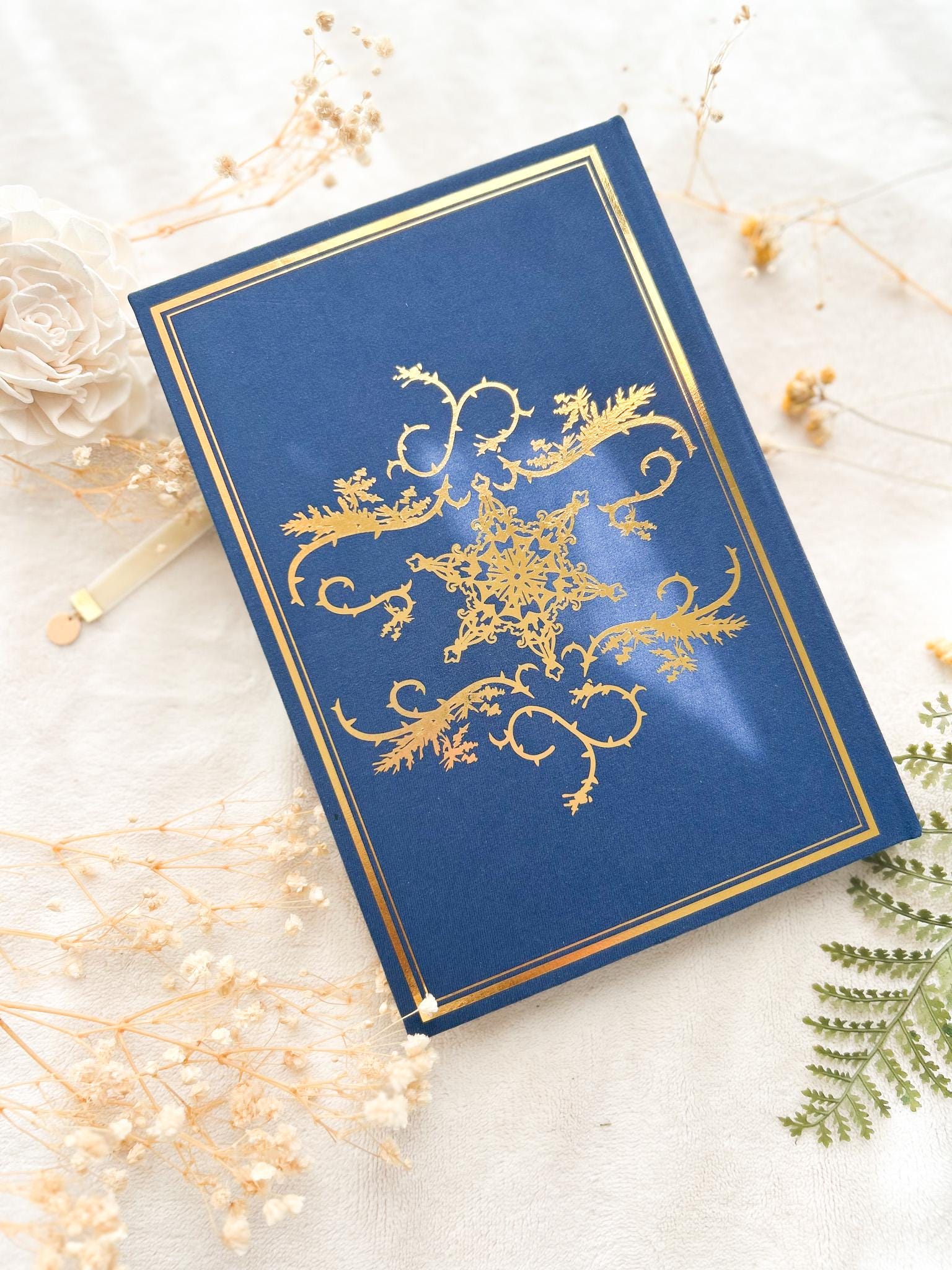 A Court of Frost and Starlight (ACOTAR) Rebound Hardcover L Handmade ...