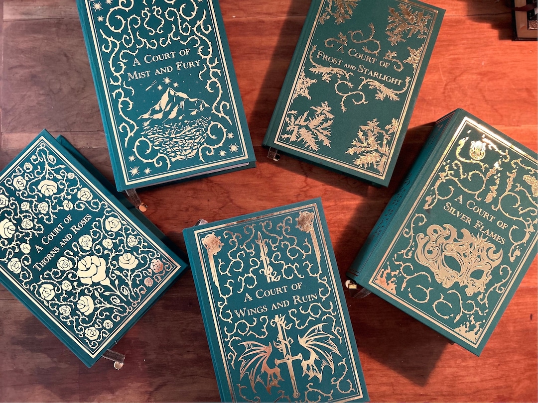 ACOTAR FULL SET Rebound Books 1-5 - Etsy