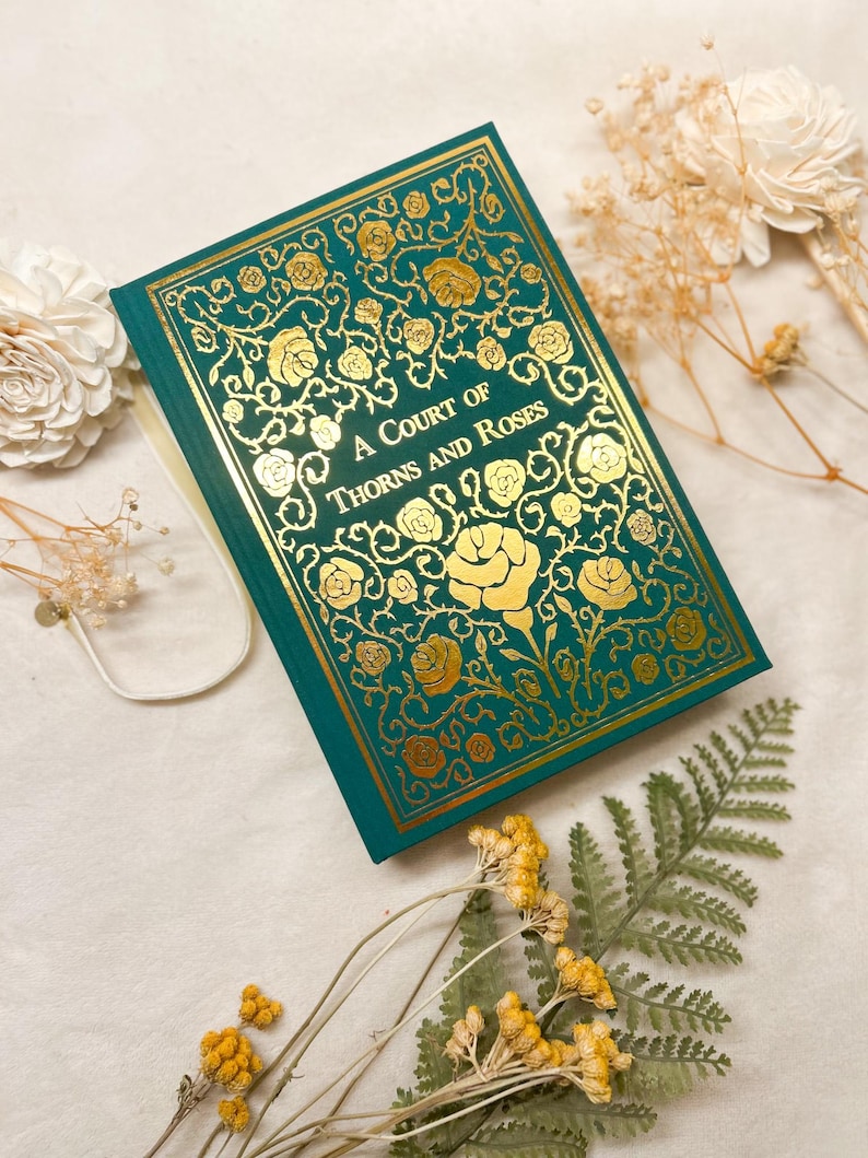 A Court of Thorns and Roses (ACOTAR) Rebound Hardcover L Handmade ...