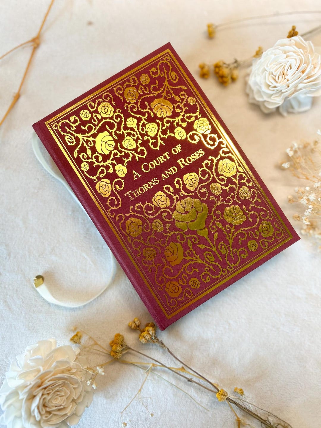 A Court of Thorns and Roses (ACOTAR) Rebound Hardcover L Handmade ...