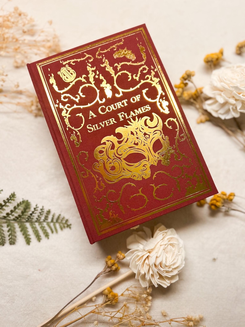 A Court of Silver Flames (ACOTAR) Rebound Hardcover L Handmade Special ...