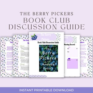 Book Club Discussion Guide Kit for "the Berry Pickers" by Amanda Peters ...