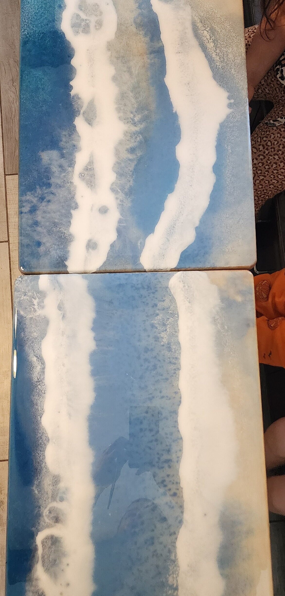 Epoxy "beach Themed" TV Trays - Etsy