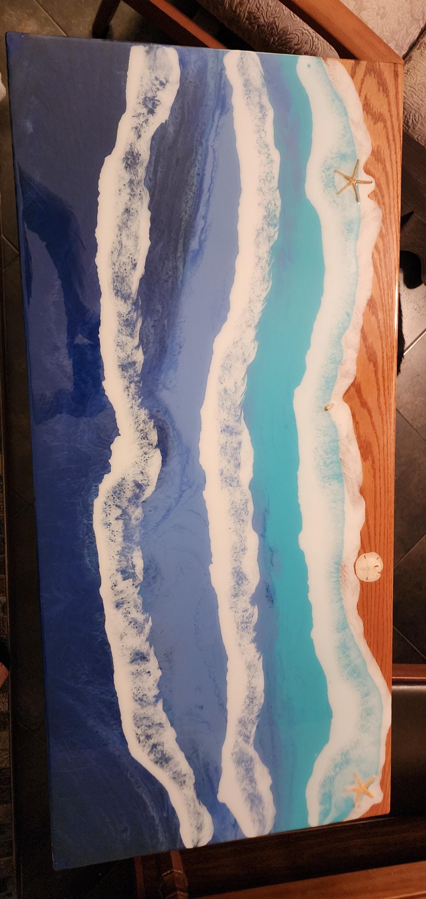Epoxy "beach Themed" TV Trays - Etsy
