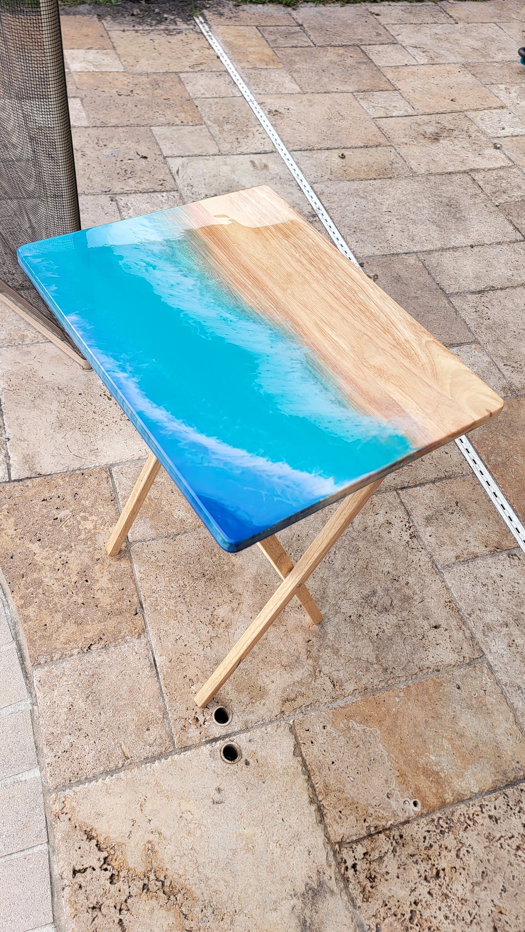 Epoxy beach Themed TV Trays - Etsy