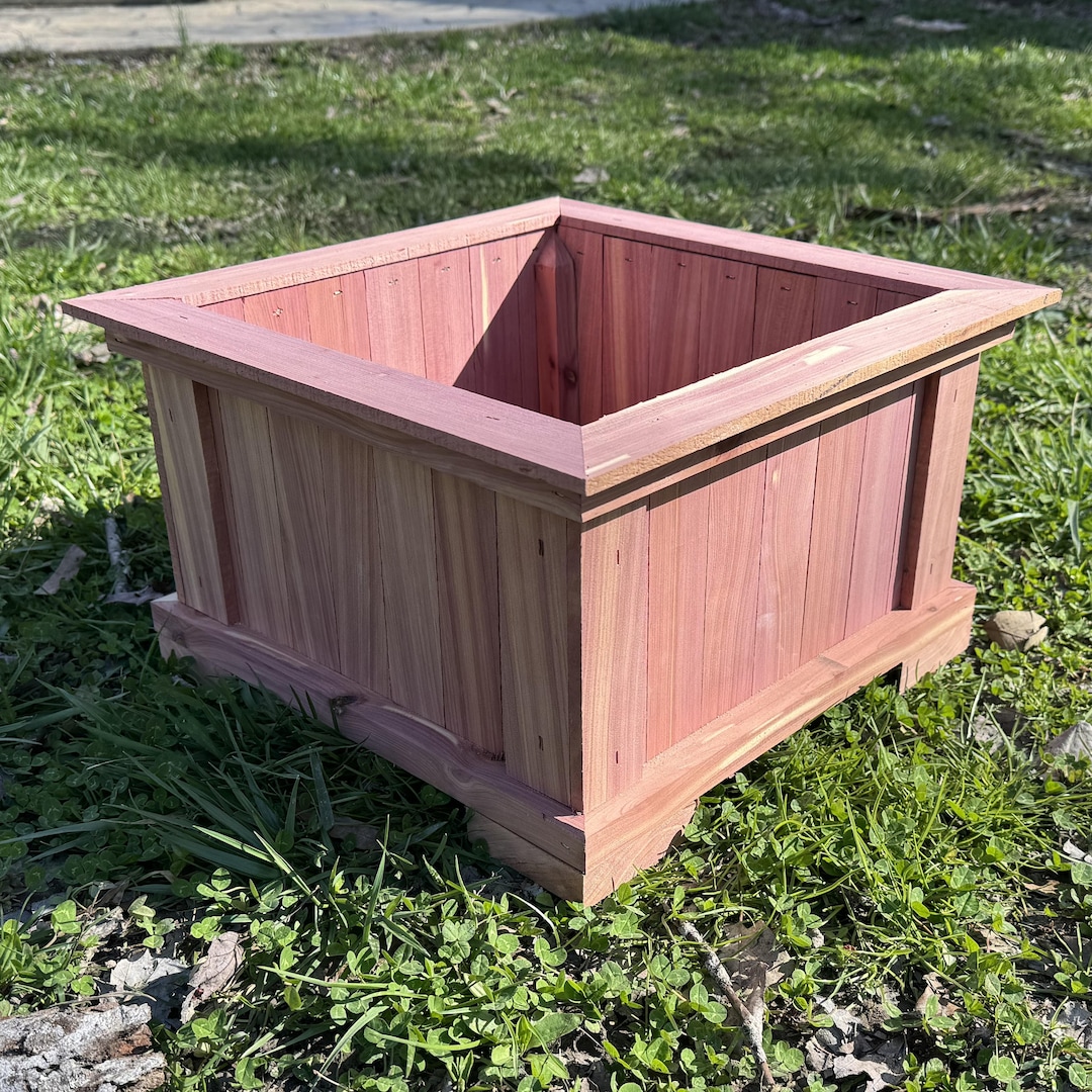 Aromatic Eastern Red Cedar Planter - Etsy