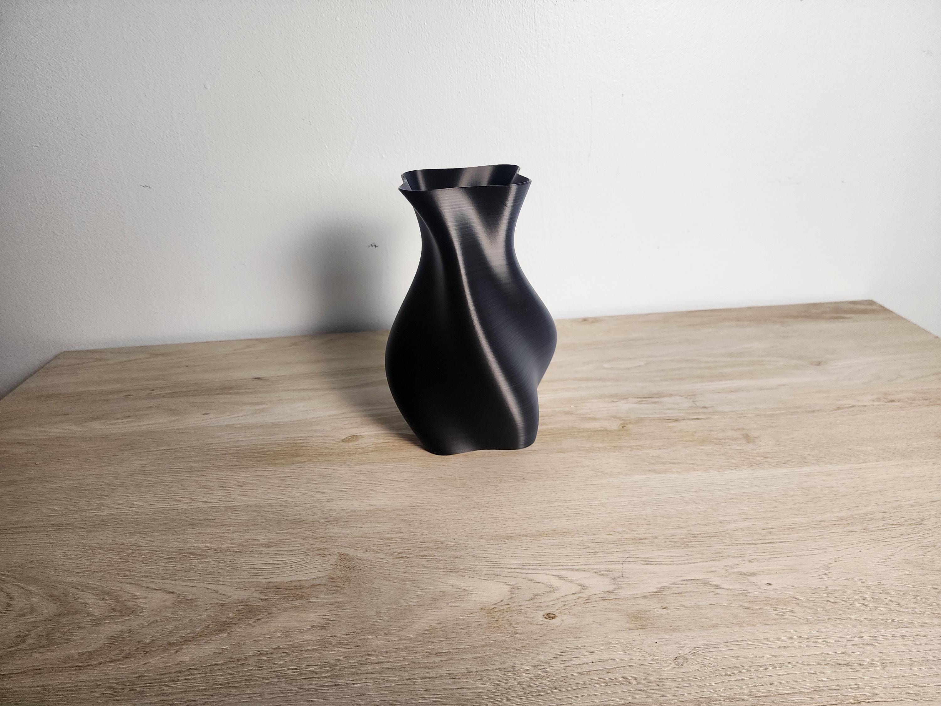 Futuristic 3D Printed Vase | Eye-catching Centerpiece | Home & Office ...