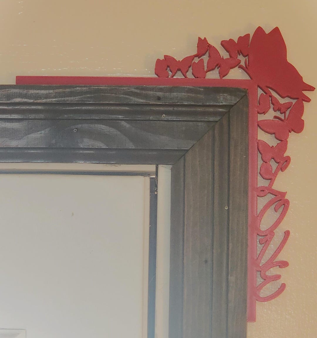 Ornate Door Corner Decor | 3D Printed Home & Wall Embellishment - Etsy