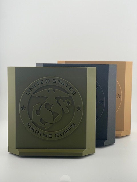 9MM Ammo Box (100 Round) (USMC) - Etsy