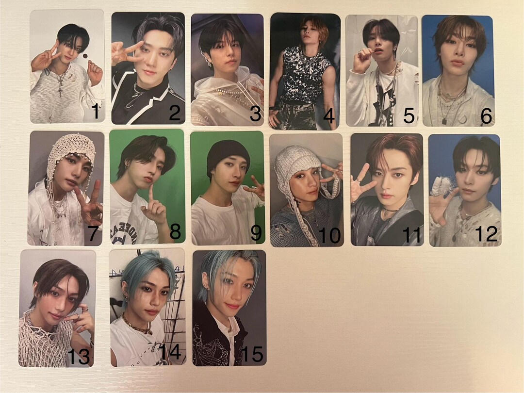 Official Stray Kids Photocards/skz Merch - Etsy