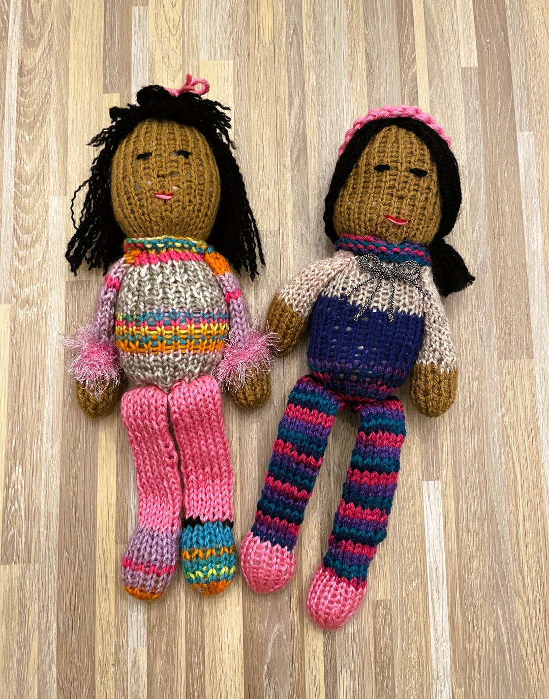 Custom Knit Doll - Etsy
