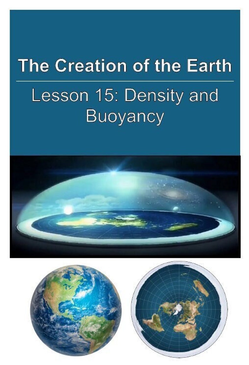 The Creation of the Earth Lesson 15: Density and Buoyancy - Etsy