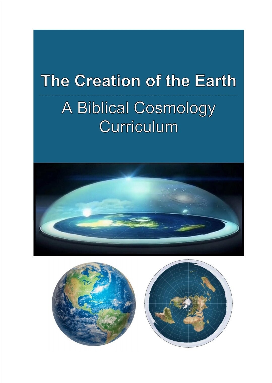 The Creation of the Earth A Biblical Cosmology Curriculum - Etsy