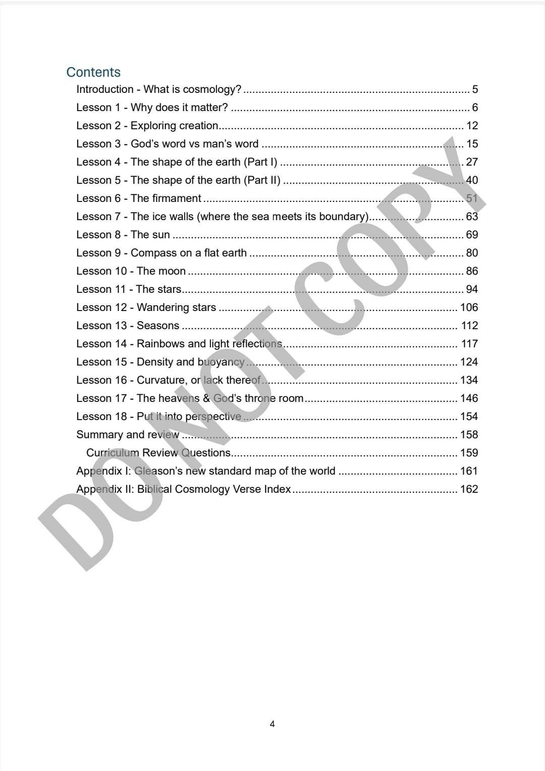 The Creation of the Earth - A Biblical Cosmology Curriculum - Etsy