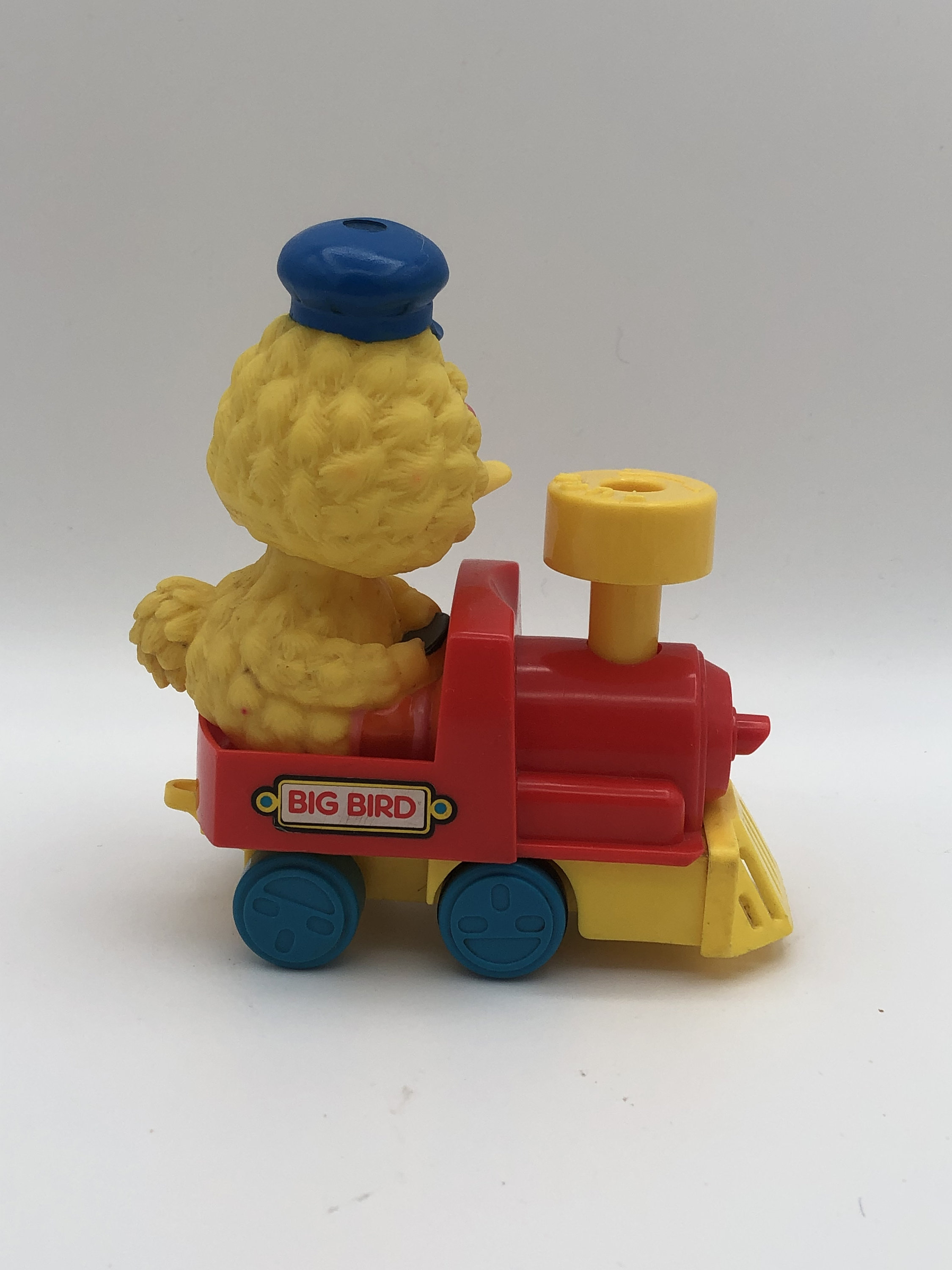 Vintage Cute Big Bird Wind up Train Engine - 1980's Tyco, Sesame Street ...