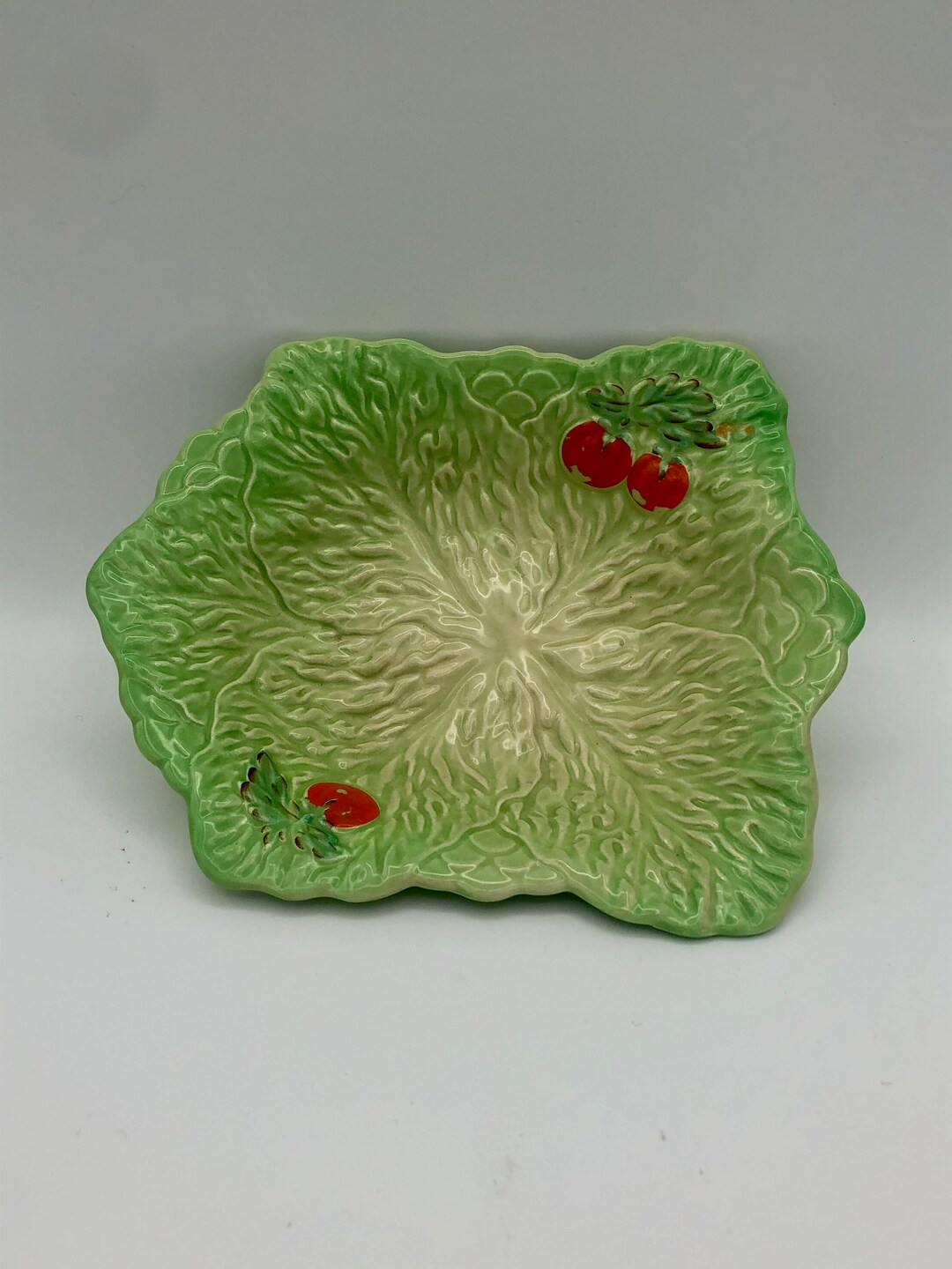 Vibrant 1930s English Beswick Ware No.9 Lettuce Dish With Tomatoes. - Etsy