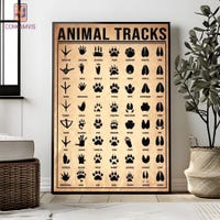 Woodland Nursery Animals Decor Printable Posters, Set of 6 - Etsy