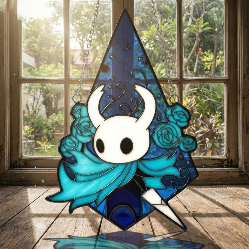 Acrylic Suncatcher: Hollow Knight Design - Gamer Room Art - Etsy
