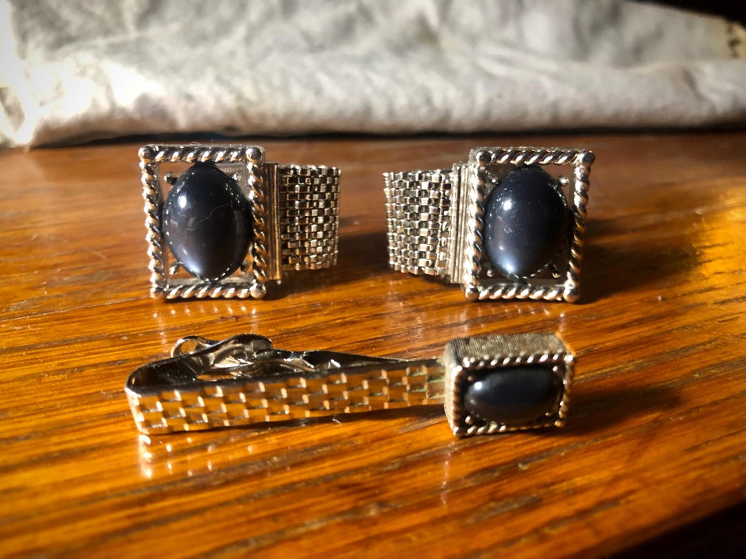 Cufflink Vintage Swank 1950’s Set Men's Collectible Wrap Around ...