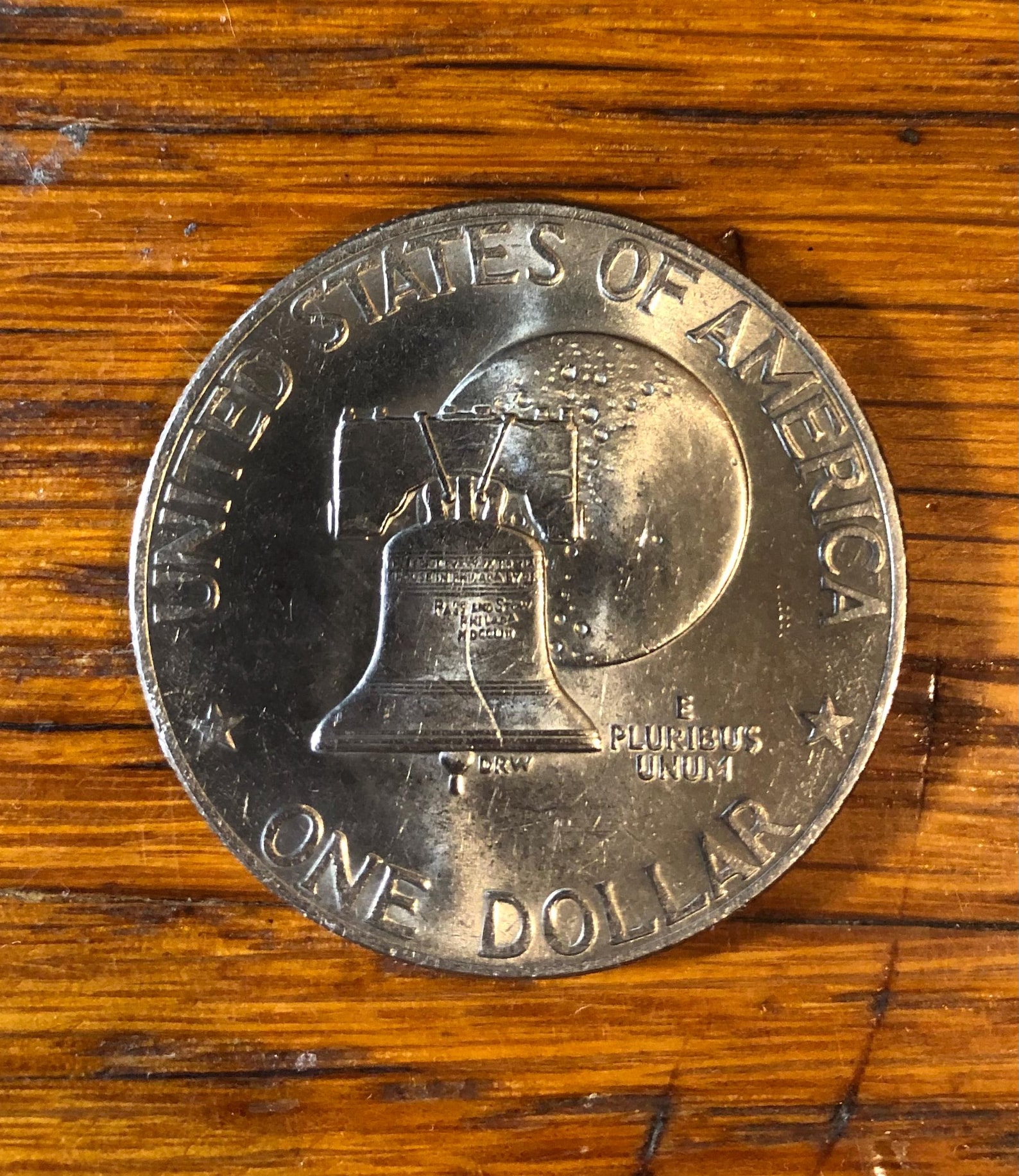 1776-1976 Coin, Eisenhower With Liberty Bell and Moon Rare Silver ...