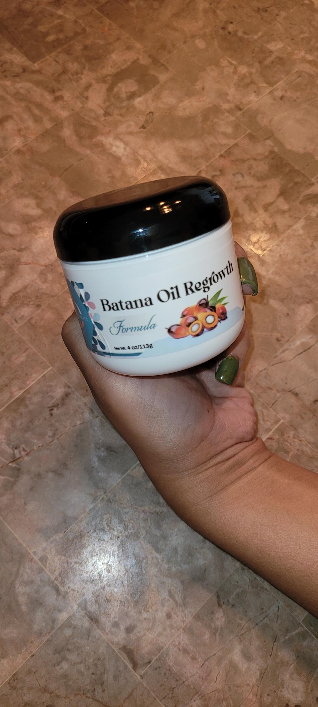 Original Batana Oil Regrowth Formula,unrefined,natural - Promotes Hair ...