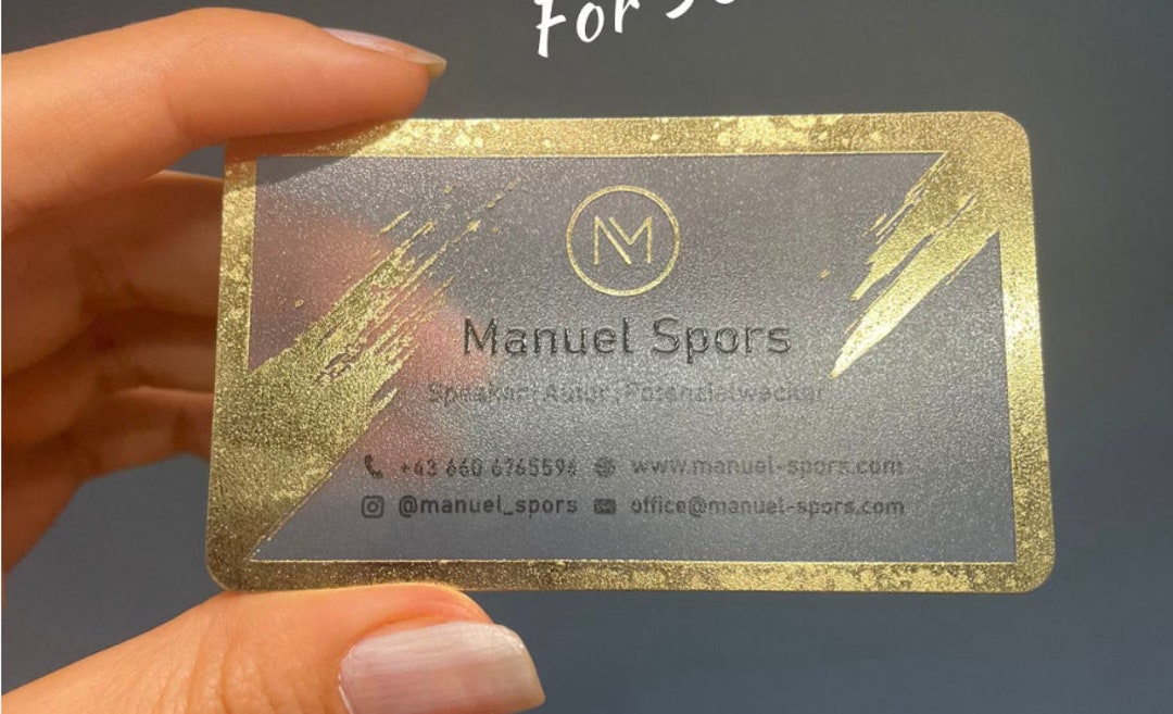 CUSTOM 3d Printed Business Cards - Etsy