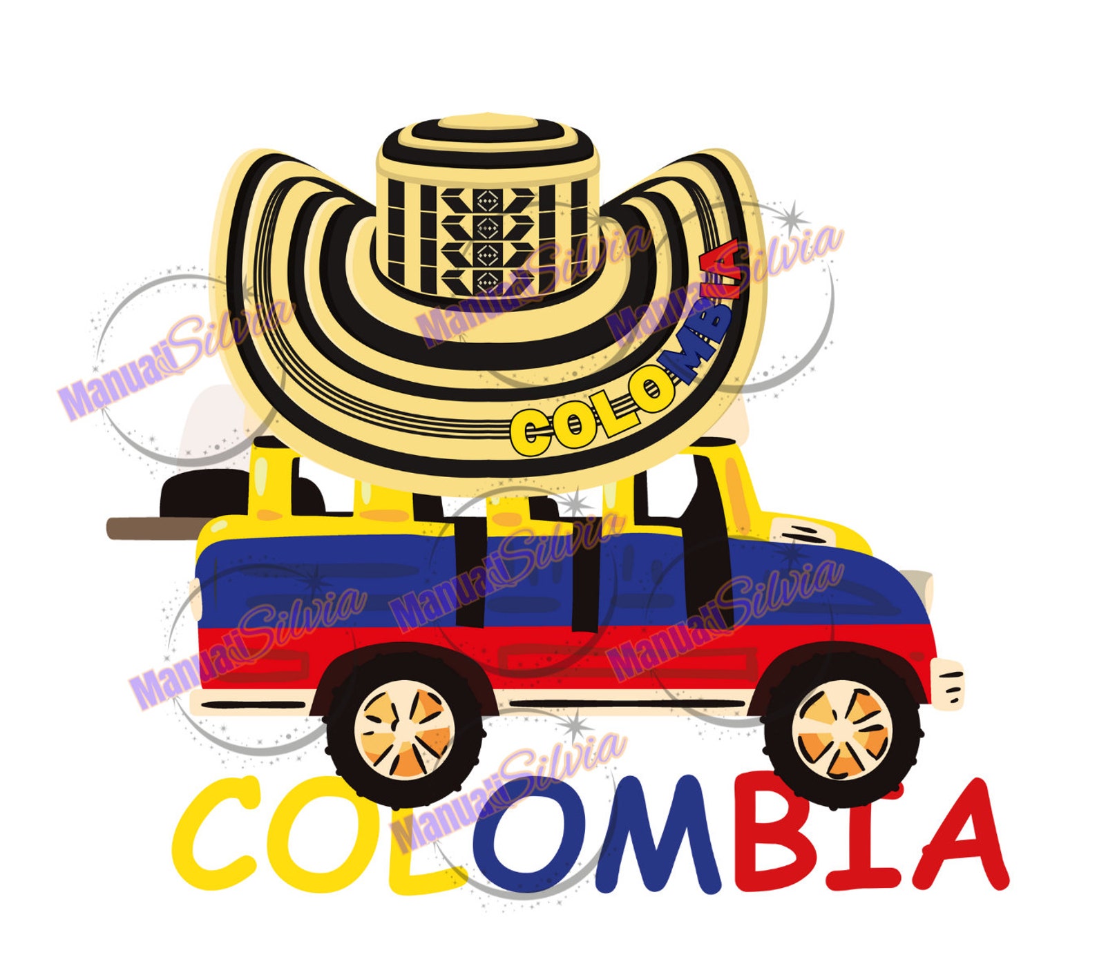 Colombia Mugs Digital Files, Sublimation Design, Colombia Png, Bandera ...