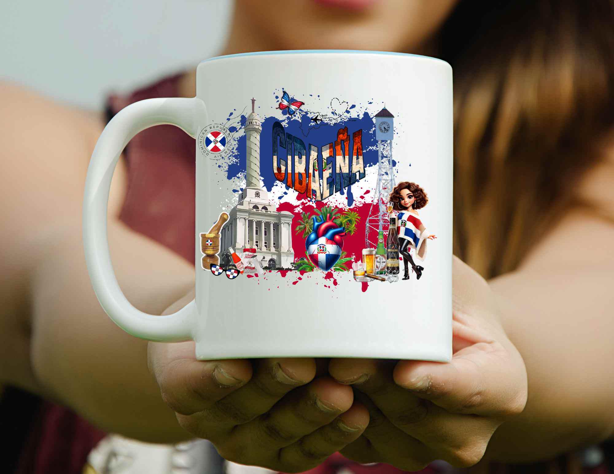 Dominican Republic Design PNG: Sublimation & DTF Transfers (digital ...