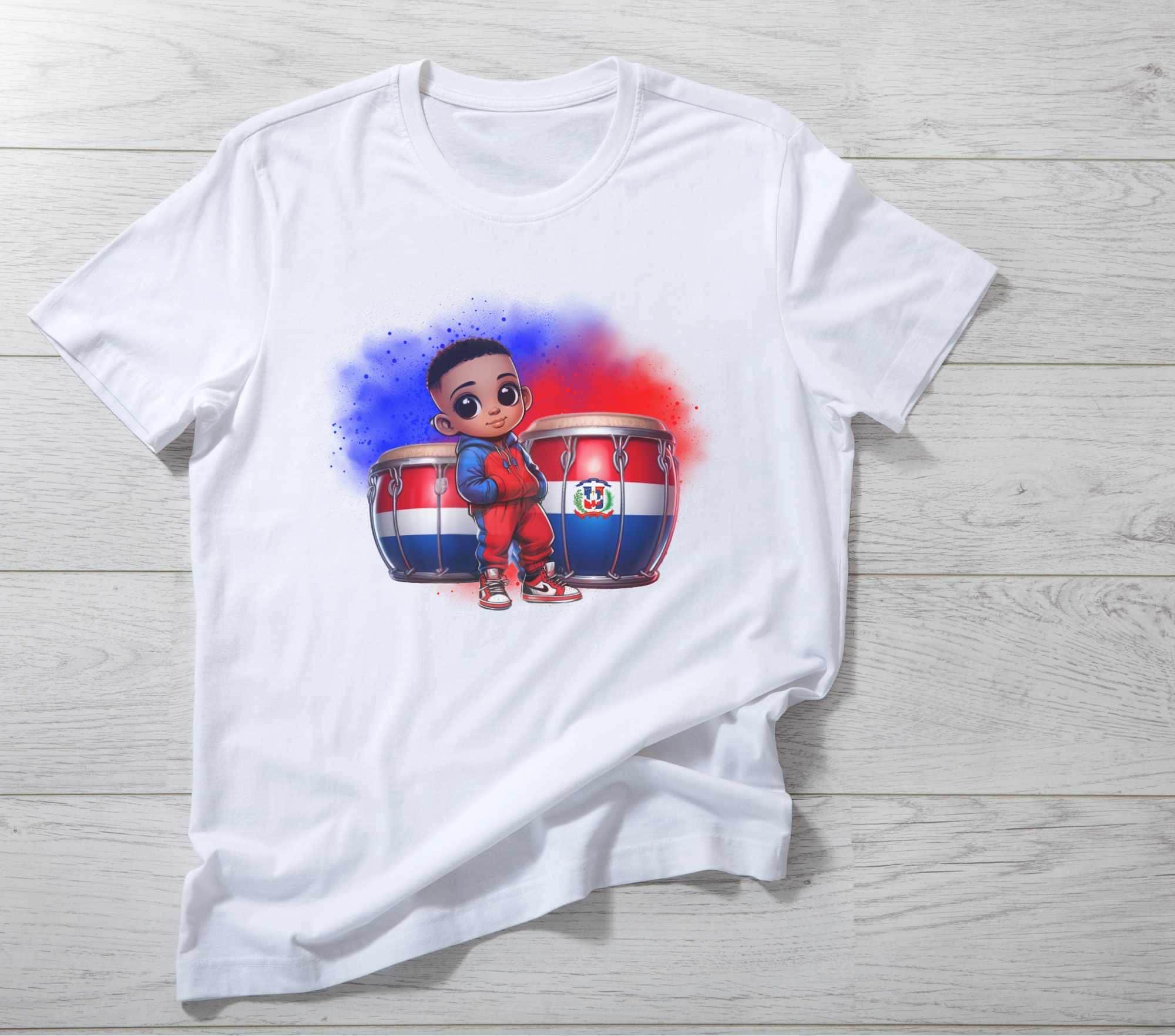 Dominican Republic Chibi Boy PNG: Prints & Sublimation Design (digital ...