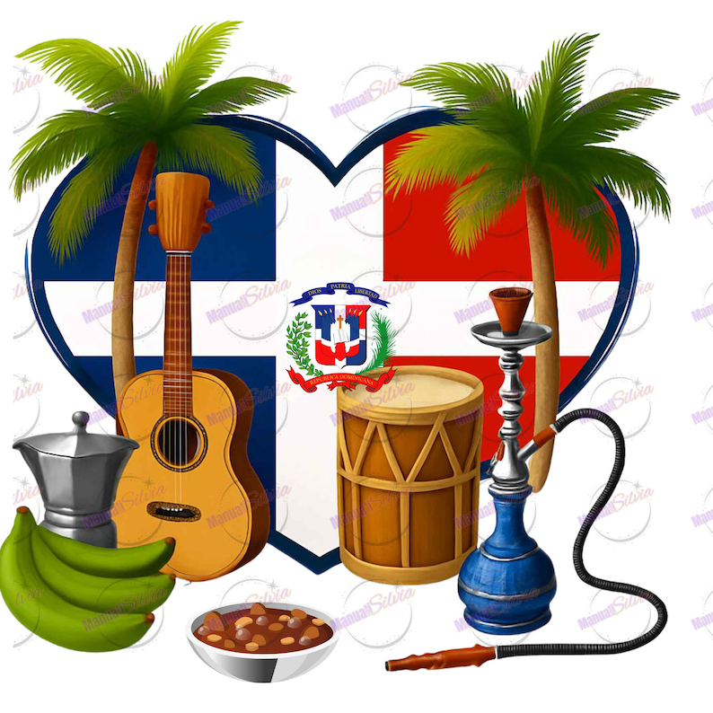 Dominican Republic Flag PNG: Sublimation Design (digital Download) - Etsy