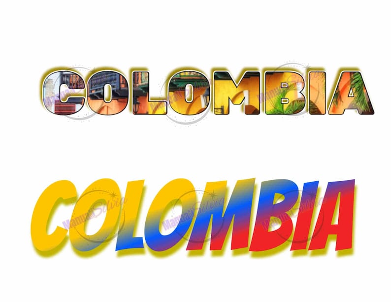 Colombia Digital File, Bandera Colombiana Design, Colombia Prints ...