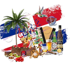 Dominican Republic Flag PNG: Sublimation Design (digital Download) - Etsy