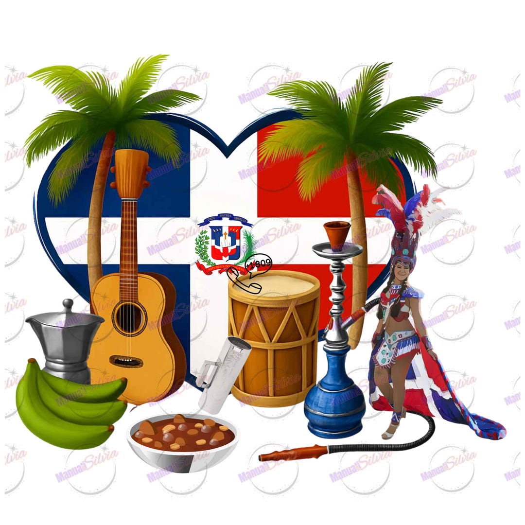 Dominican Republic Flag PNG: Sublimation Design (digital Download) - Etsy